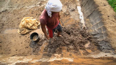 Blocks From Soil Stock Footage ~ Royalty Free Stock Videos | Pond5