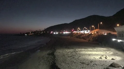 Malibu Night Stock Video Footage | Royalty Free Malibu Night Videos | Pond5