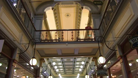 Mall and stores shot | Stock Video | Pond5