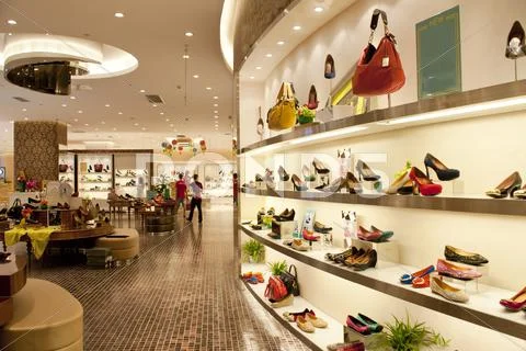 Mall hall and store ~ Premium Stock Photo ~ Image #32694944