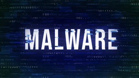 Malware - Glitch Animated Buzzword Rende... | Stock Video | Pond5