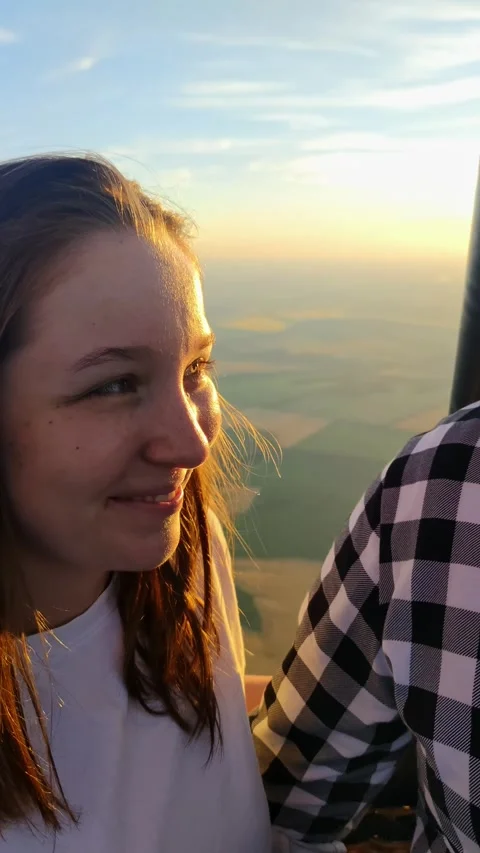 Woman Flying Balloon Stock Videos – Royalty-Free HD & 4K Videos