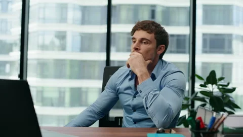 Angry Man At Desk Stock Videos – Royalty-Free HD & 4K Videos
