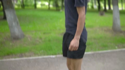 A man of Arab appearance with a beard in... | Stock Video | Pond5