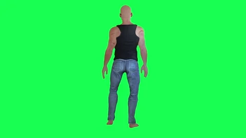 Realistic Man Body Stock Video Footage | Royalty Free Realistic Man ...