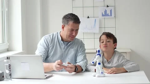 Robot Human Boy Stock Videos – Royalty-Free HD & 4K Videos