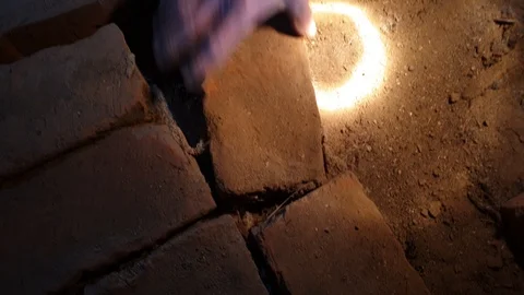 The man breaks bricks. Analysis of the f... | Stock Video | Pond5