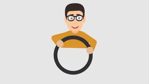 Drivers Cartoon Stock Video Footage | Royalty Free Drivers Cartoon ...