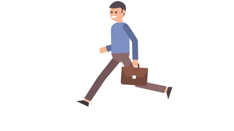 Man Run Cycle Stock Videos – Royalty-Free HD & 4K Videos | Pond5