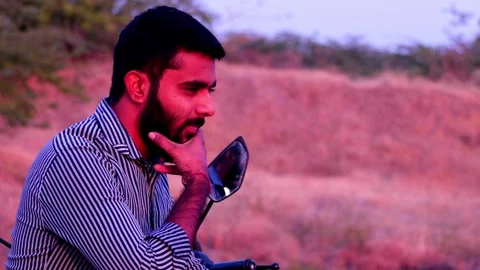 Man Biker Beard Stock Videos – Royalty-Free HD & 4K Videos | Pond5