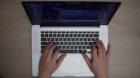 Coding On Laptop Stock Footage ~ Royalty Free Stock Videos | Pond5