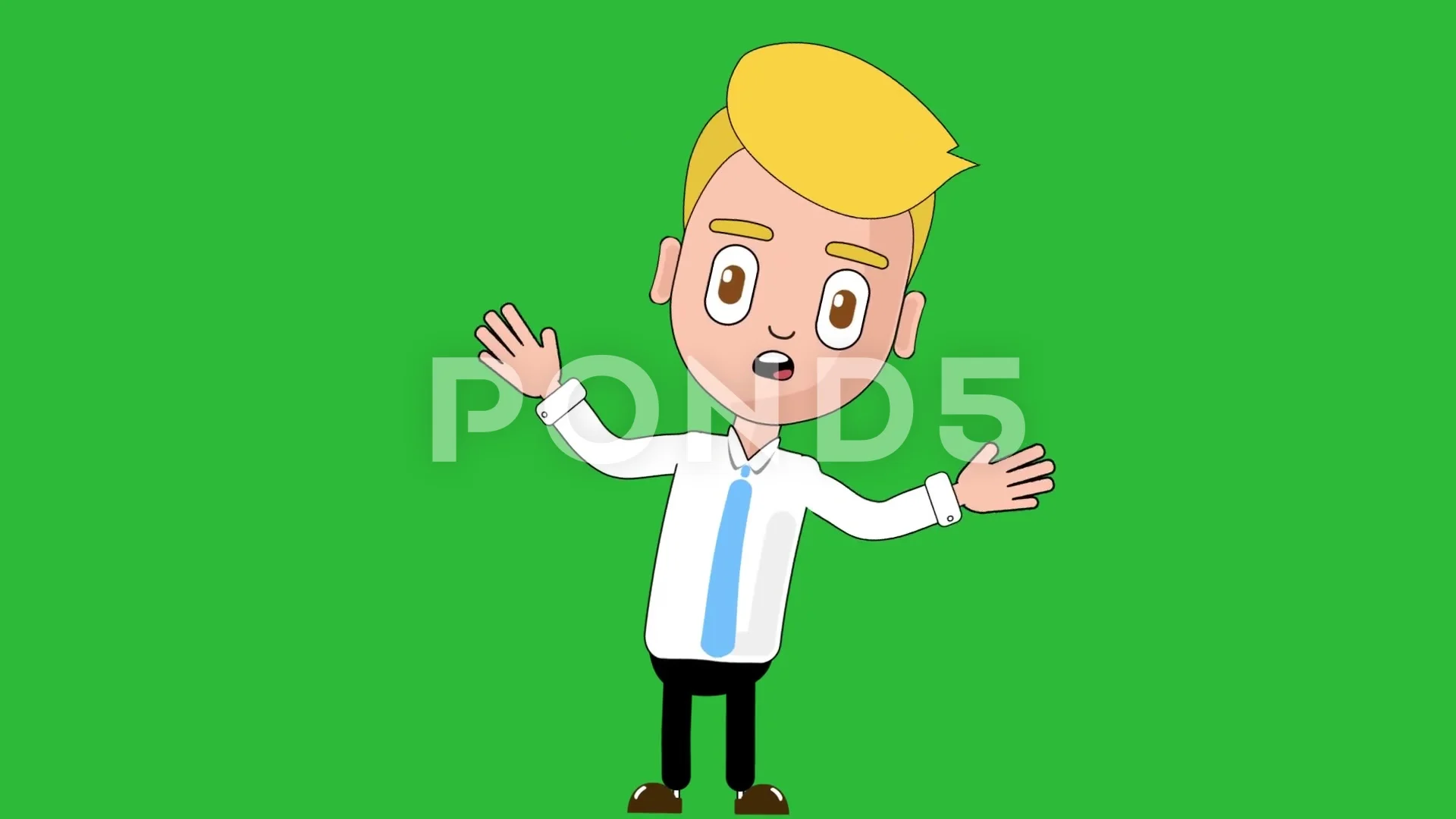 Confused Man Animation