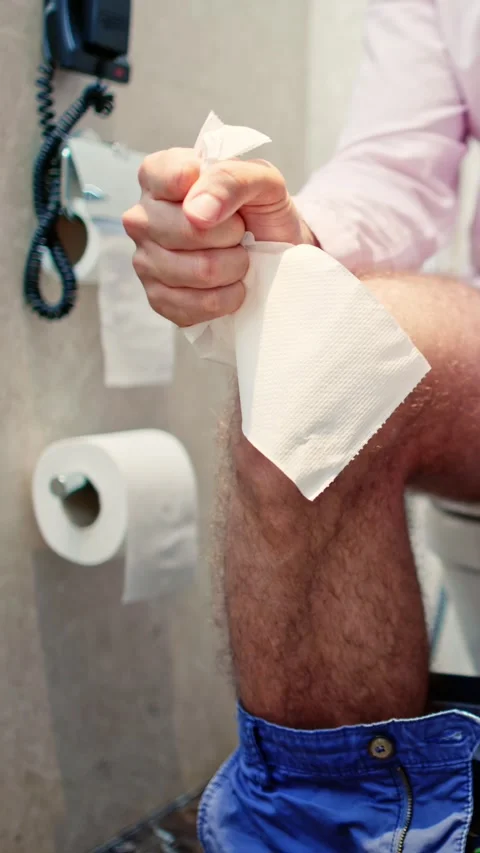 Diarrhea Man Stock Footage ~ Royalty Free Stock Videos | Pond5