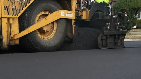 Man on a construction vehicle | Stock Video | Pond5