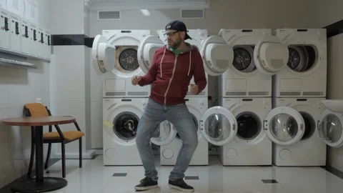 Man Dancing Viral Dance And Have Fun In ... | Stock Video | Pond5