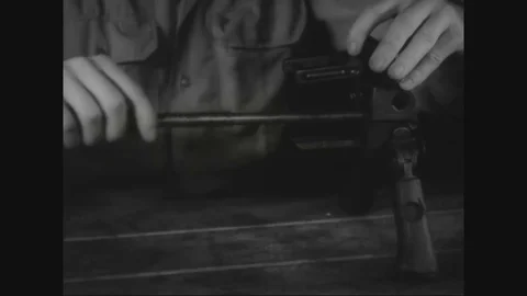 Disassemble Rifle Stock Footage ~ Royalty Free Stock Videos | Pond5