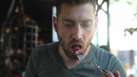 Eating Steak Stock Videos – Royalty-Free HD & 4K Videos | Pond5