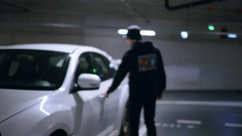 Man Enters His Subaru Impreza WRX STI ta... | Stock Video | Pond5