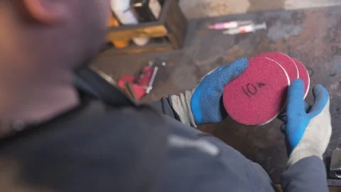 Man goes through in the hands of grindin... | Stock Video | Pond5