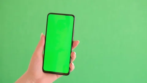 Man with Green Screen Chroma Key Smartph... | Stock Video | Pond5