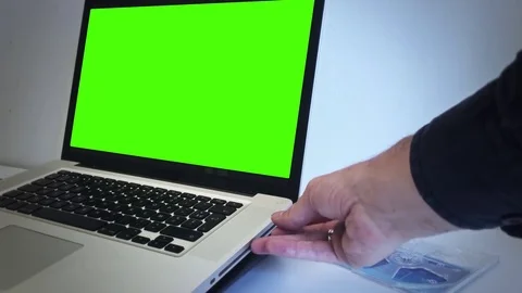 Computer Hacker Green Screen Stock Video Footage | Royalty Free ...