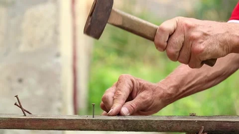 Nail and Hammer Stock Videos – Royalty-Free HD & 4K Videos | Pond5