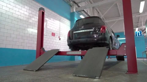 Man hand car mechanic press the switch c... | Stock Video | Pond5