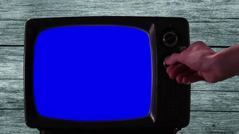 Tv Turning A Dial