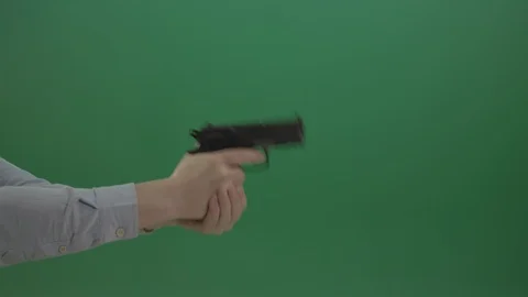 Green Screen Guns Shooting Stock Footage ~ Royalty Free Stock Videos ...