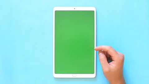 Finger Swipe Green Screen 4K Stock Video Footage | Royalty Free Finger ...