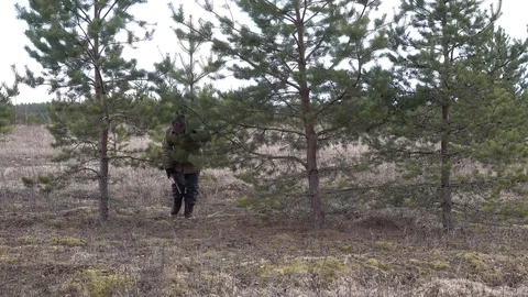 Hunter Man Shooting Stock Videos – Royalty-Free HD & 4K Videos | Pond5