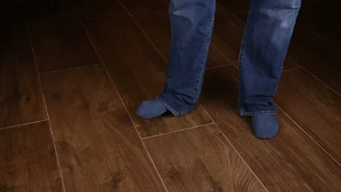 Foot Tapping At Home Stock Video Footage | Royalty Free Foot Tapping At ...