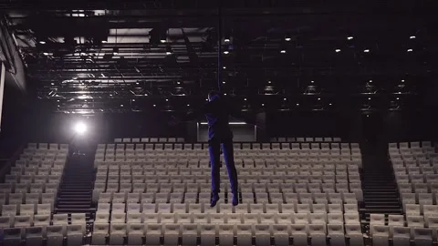 Empty Audience Stage Stock Videos – Royalty-Free HD & 4K Videos