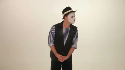 Mime Laugh Stock Video Footage | Royalty Free Mime Laugh Videos | Pond5