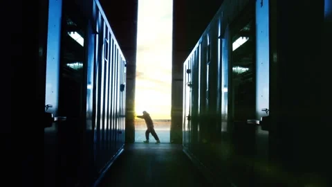 Man Opening Gate Stock Video Footage | Royalty Free Man Opening Gate ...