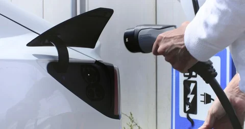 Man Electric Car Stock Videos – Royalty-Free HD & 4K Videos | Pond5