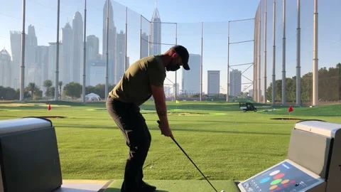 Dubai Golf Stock Footage ~ Royalty Free Stock Videos | Pond5