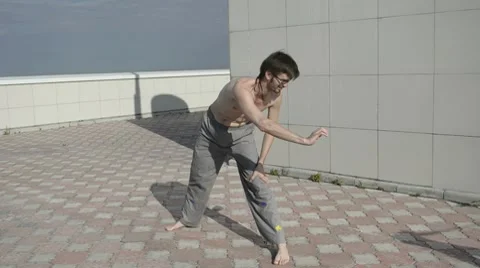 Flapping Man Stock Footage ~ Royalty Free Stock Videos | Pond5