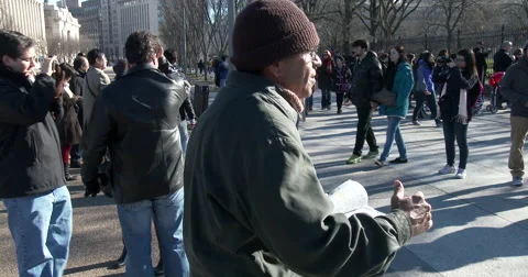 Preaching The Gospel Stock Video Footage | Royalty Free Preaching The ...