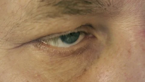 Half Open Eyelid Stock Videos – Royalty-Free HD & 4K Videos