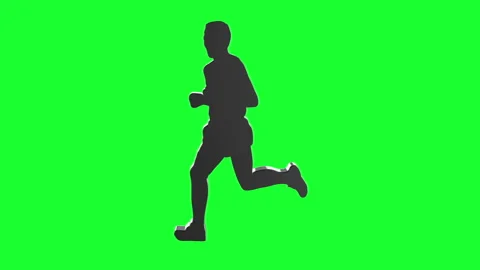 3D Man Green Screen Stock Video Footage | Royalty Free 3D Man Green ...