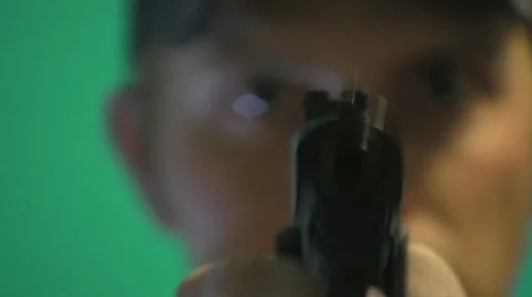 Green Screen Bullet Hit Stock Footage ~ Royalty Free Stock Videos | Pond5