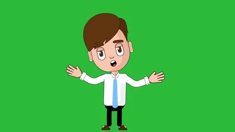 Man Singing and Dancing Animation Charac... | Stock Video | Pond5