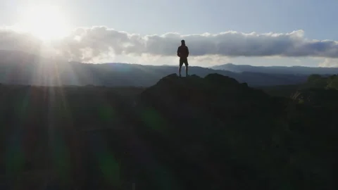 Man Standing In Sun Stock Video Footage | Royalty Free Man Standing In ...