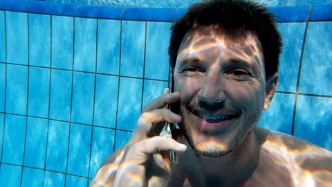 To Speak Underwater Stock Footage ~ Royalty Free Stock Videos | Pond5