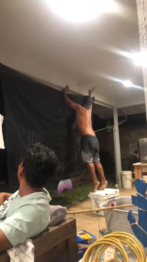 Man Takes a Spill While Squishing a Bug,... | Stock Video | Pond5