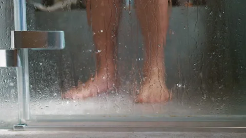 Shower With Man Stock Video Footage | Royalty Free Shower With Man Videos | Pond5