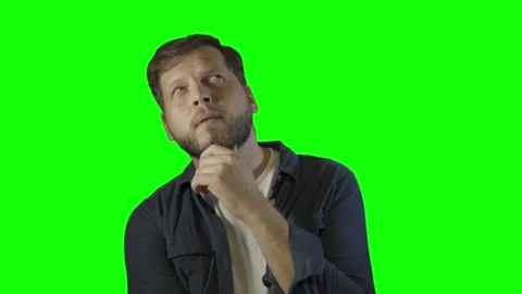 Deep Thinking Man Stock Video Footage | Royalty Free Deep Thinking Man ...