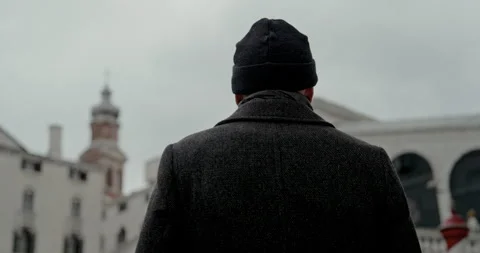 Man Turning Around Stock Footage ~ Royalty Free Stock Videos | Pond5