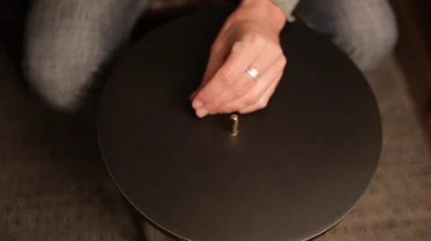 Revolver On Table Stock Video Footage | Royalty Free Revolver On Table ...